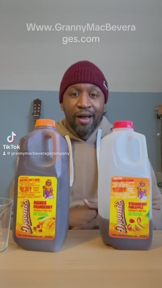 DOONK'S HALF GALLONS Mango/Cranberry & Strawberry/Pineapple (1 OF EACH ...